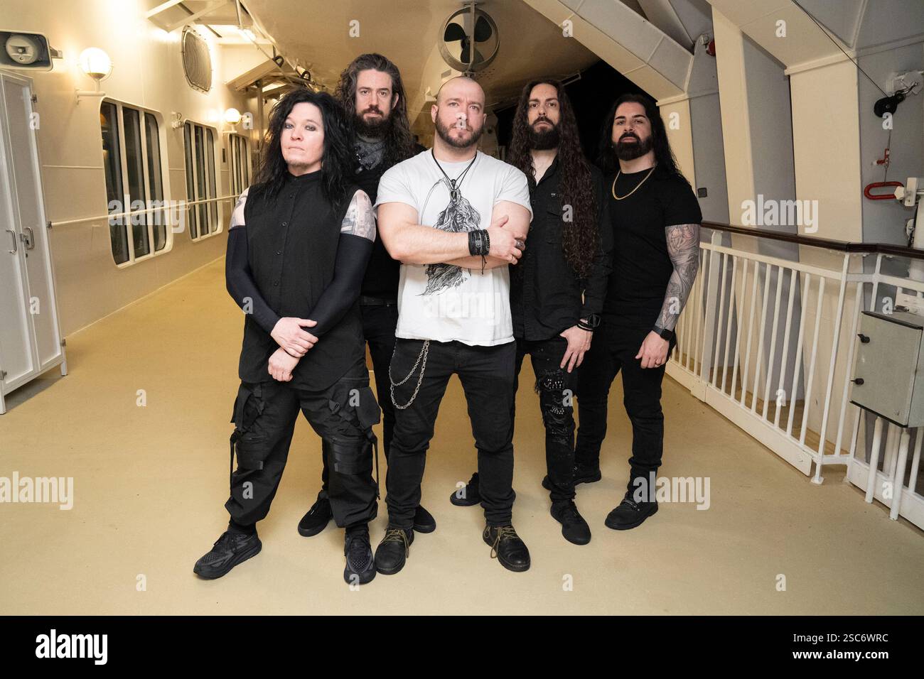 Kyle Cunningham, left, Kellen Kroll, Brendan Shane, Andrew Prechtl, and ...