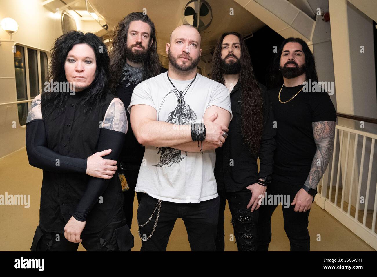 Kyle Cunningham, left, Kellen Kroll, Brendan Shane, Andrew Prechtl, and ...