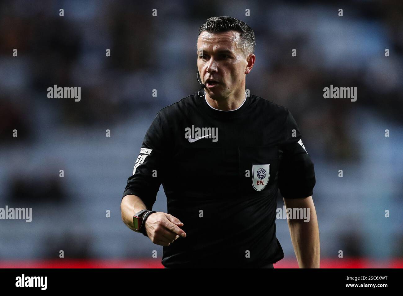 Coventry, UK. 05th Feb, 2025. Referee Dean Whitestone during the Sky ...