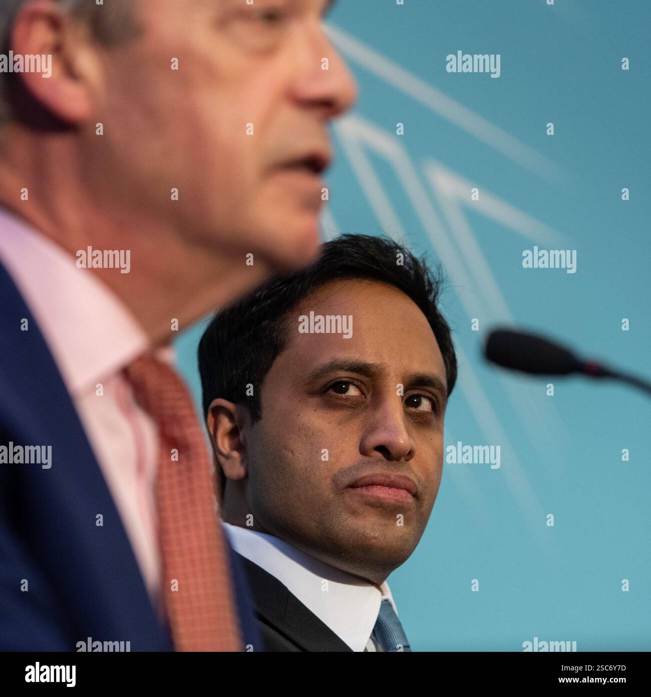 London, England, UK. 5th Feb, 2025. Reform UK Chairman ZIA YUSUF seen ...