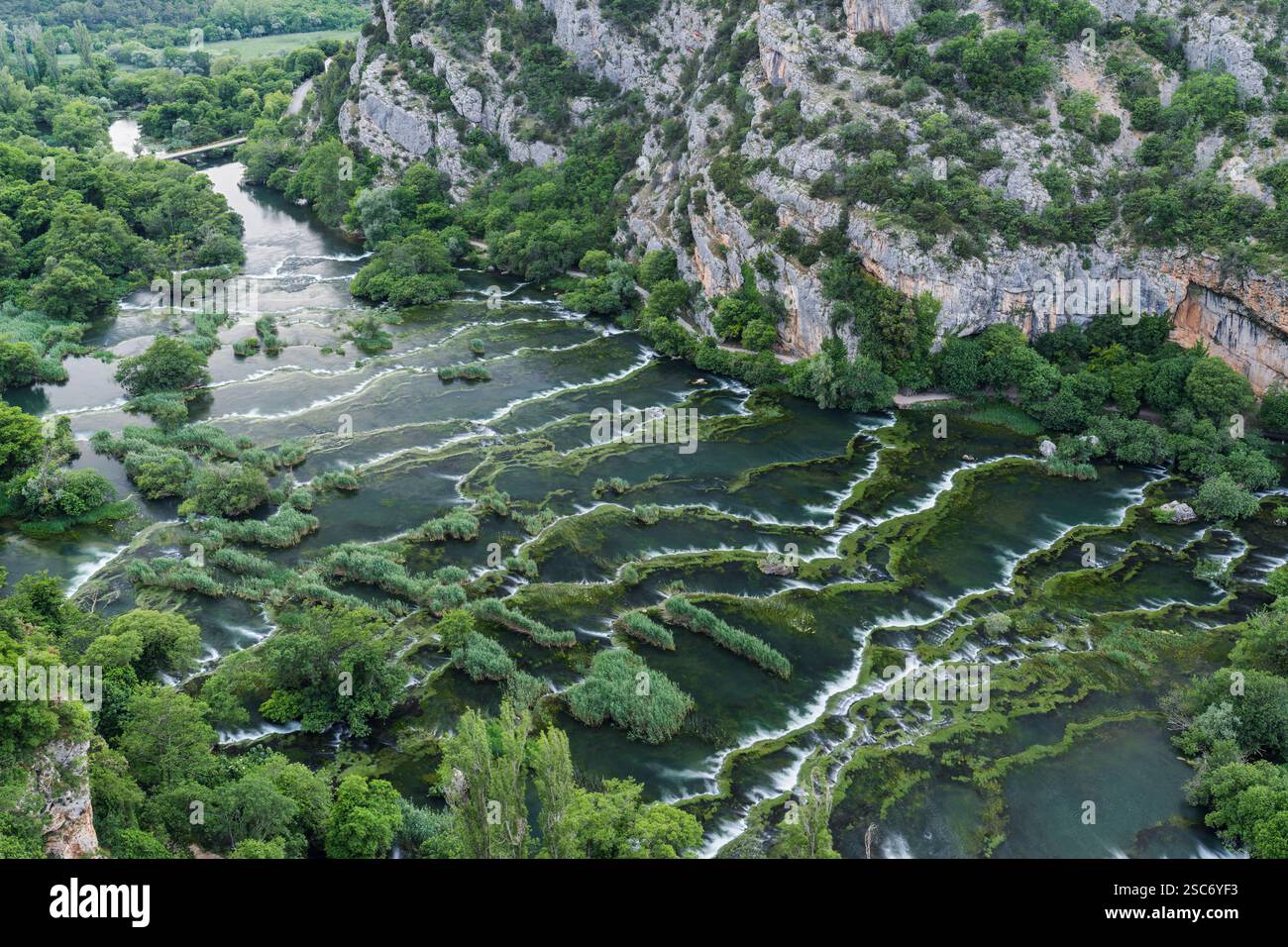 Roski Waterfall, Krka National Park, Croatia Stock Photo - Alamy