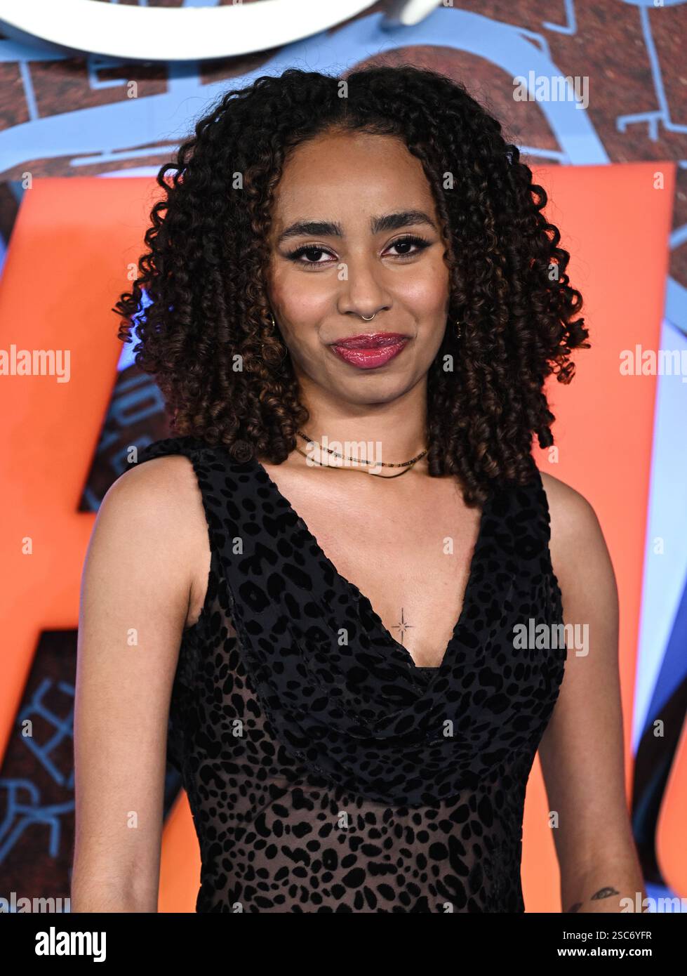 London, UK. February 5th, 2025. Enva Lewis arriving at the My Fault: London, Global Premiere at ...