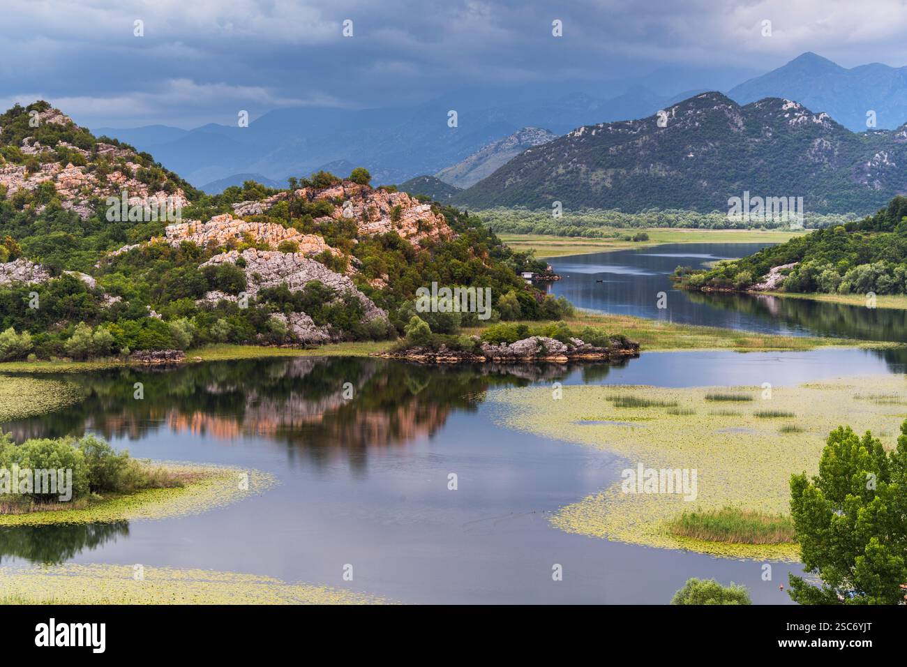 Lake Skadar near Karuc, Montenegro Stock Photo - Alamy