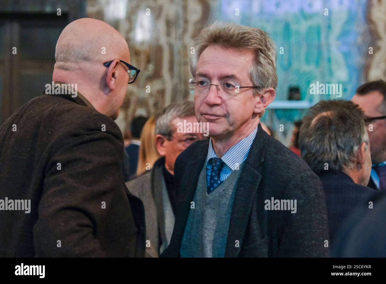 Napoli, Photoansa 2025 Gaetano Manfredi, Mayor of Naples and President ...