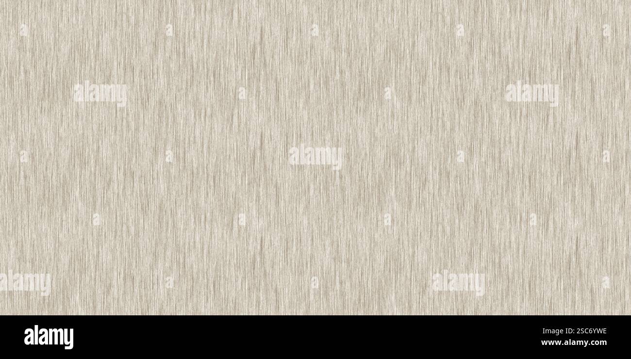 Ecru marled fabric woven effect seamless border background. Jute ...