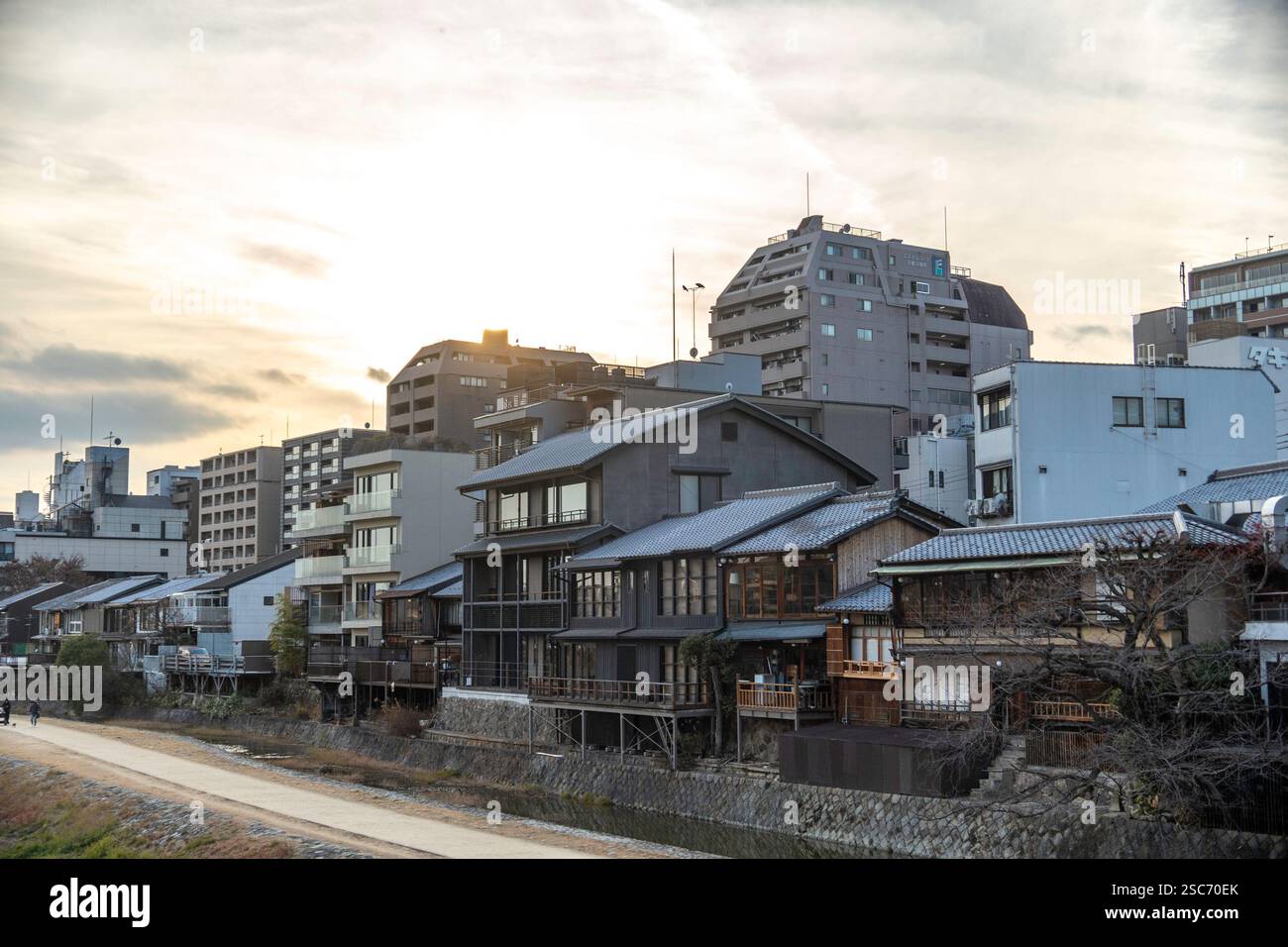 A neighborhood street in Japan Stock Photo - Alamy