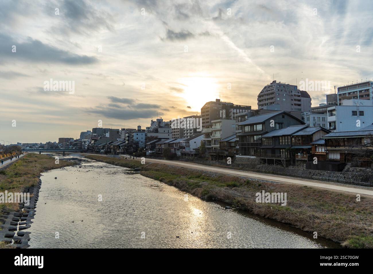 A neighborhood street in Japan Stock Photo - Alamy