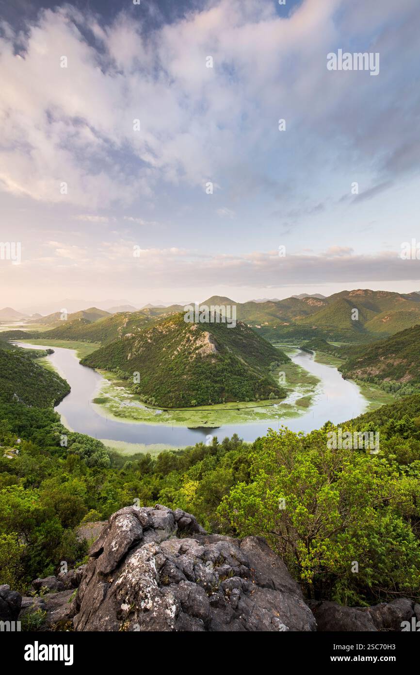 Rijeka Crnojevića river, Skadarsko Jezero National Park, Montenegro Stock Photo - Alamy