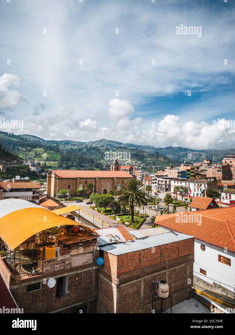 Main Square of Andahuaylas - Apurimac, Peru Stock Photo - Alamy