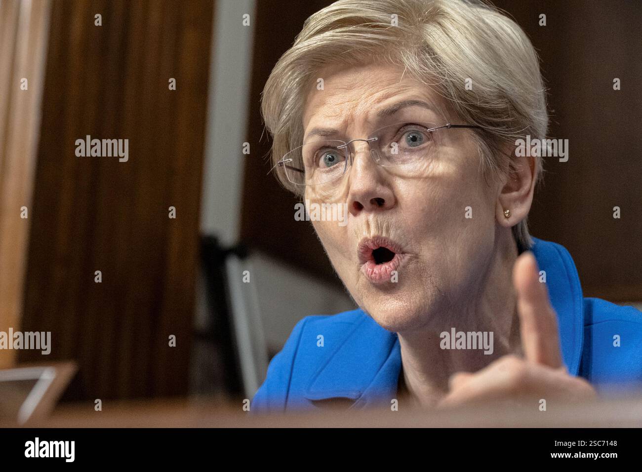 Washington Dc, New York, USA. 5th Feb, 2025. Senator Elizabeth Warren ...