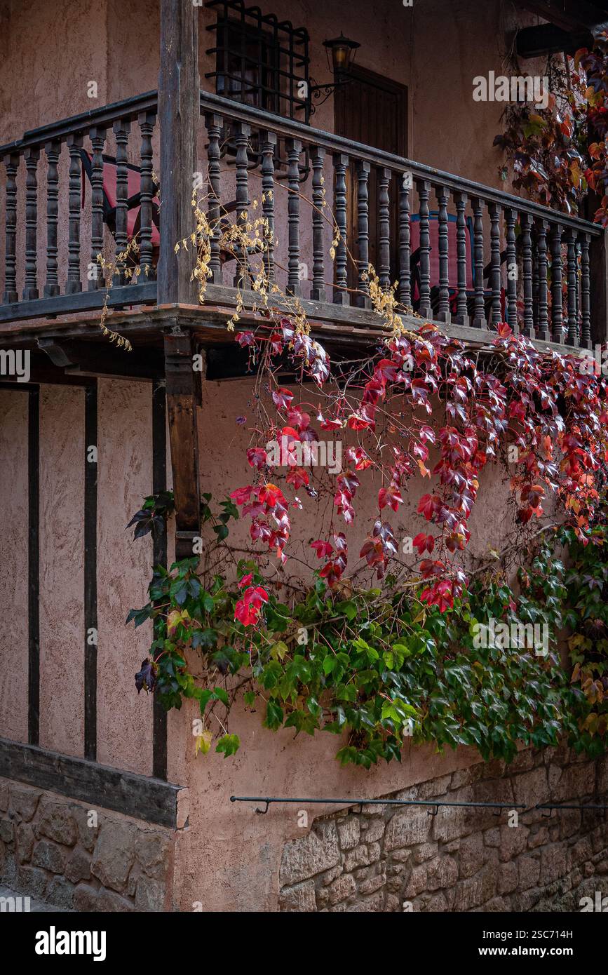 Architecture of Cabra de Mora. Teruel. Spain Stock Photo - Alamy