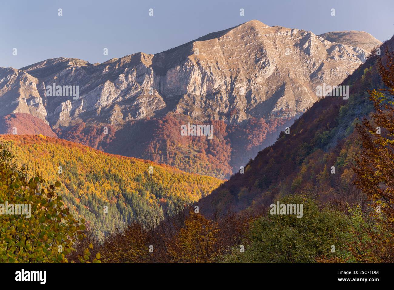 Grebaje valley, Prokletije mountains, Gusinje, Montenegro Stock Photo ...