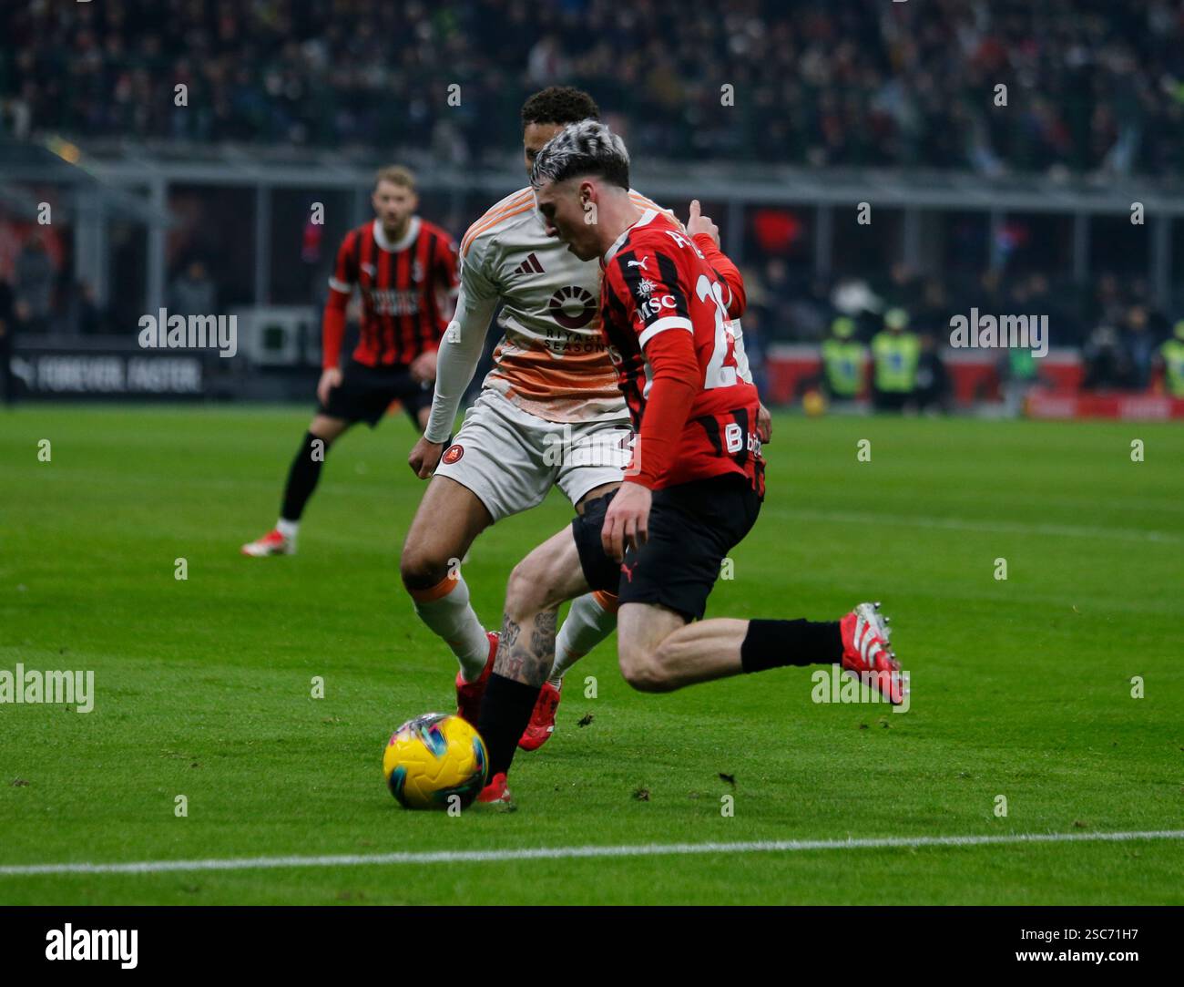 San Siro, Milan, Italy. 05th Feb, 2025. Alejandro Jimenez of AC Milan ...