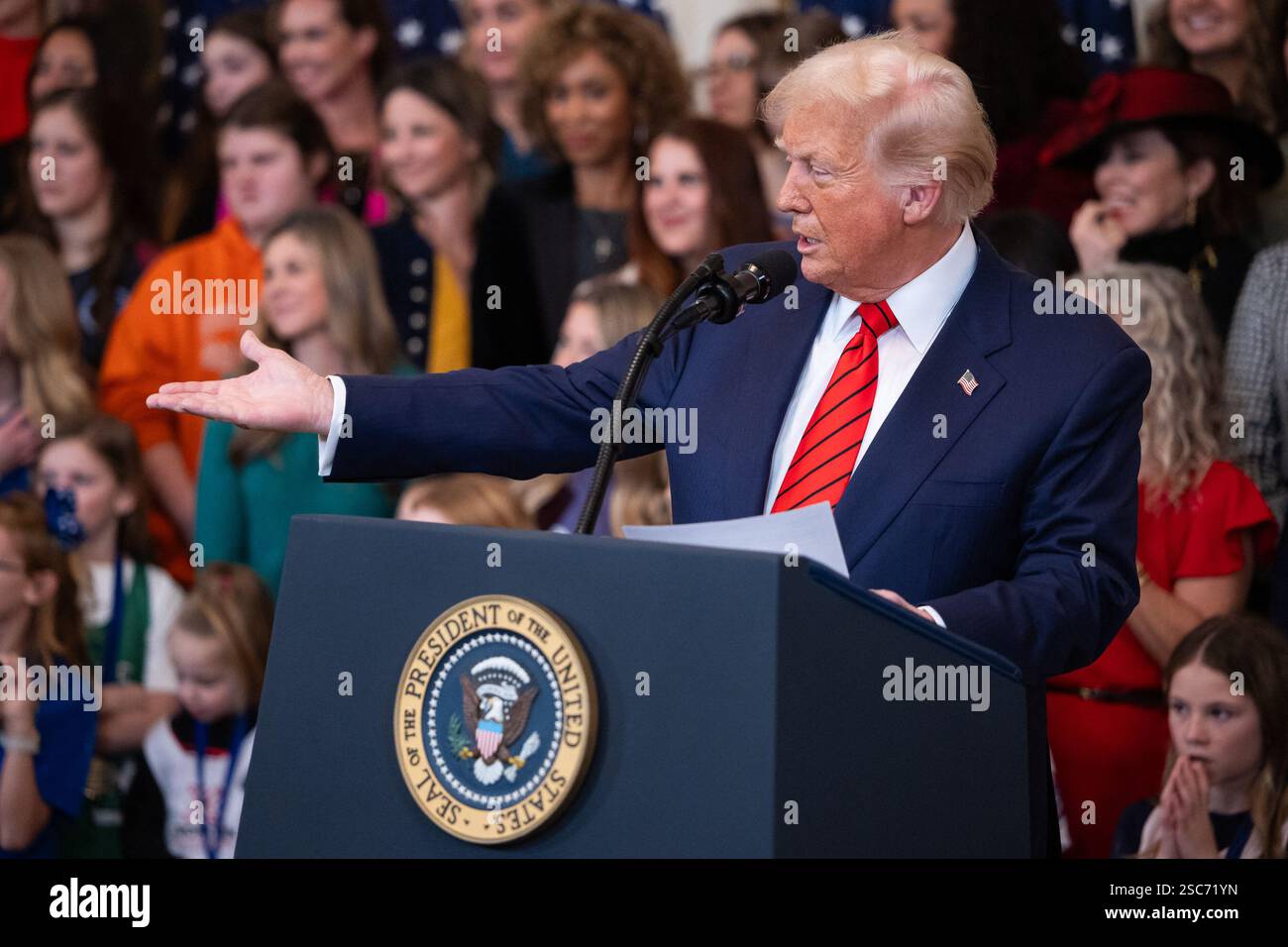 Washington, United States. 05th Feb, 2025. President Donald Trump ...