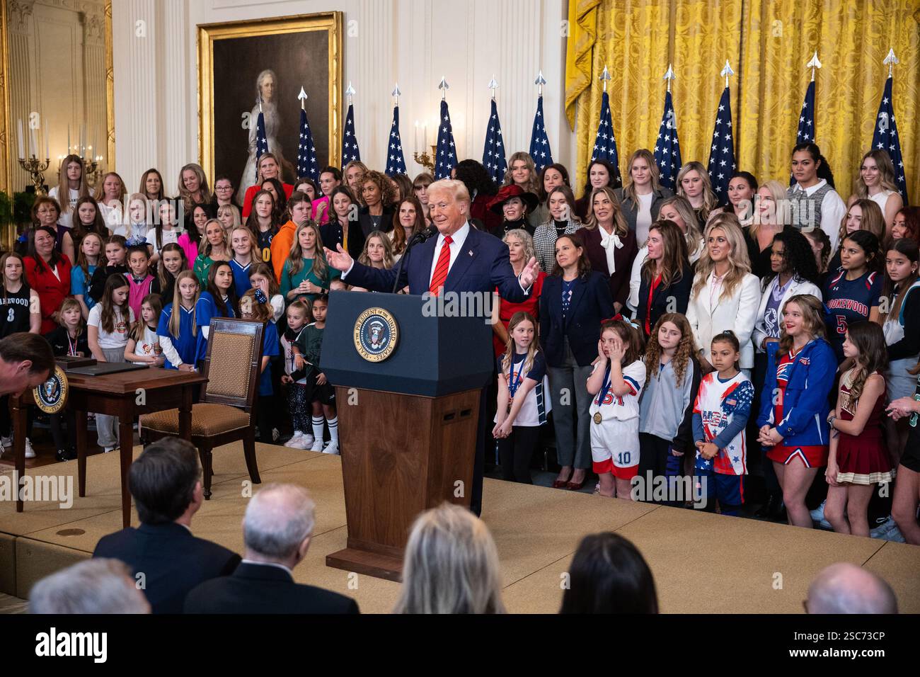 Washington, United States. 05th Feb, 2025. President Donald Trump ...