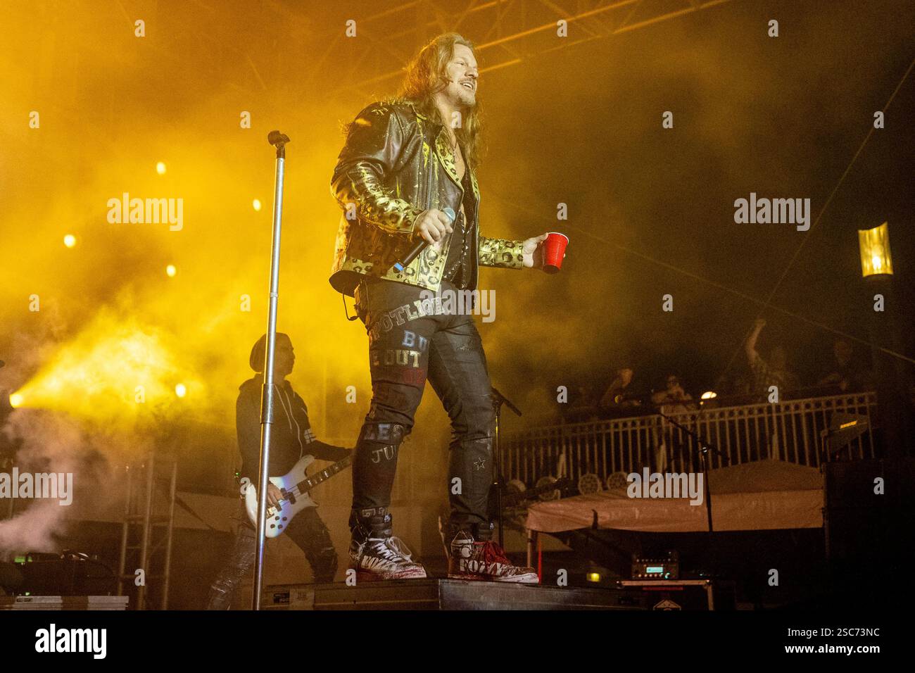 Chris Jericho of Fozzy perform during Chris Jericho's Rock 'N ...