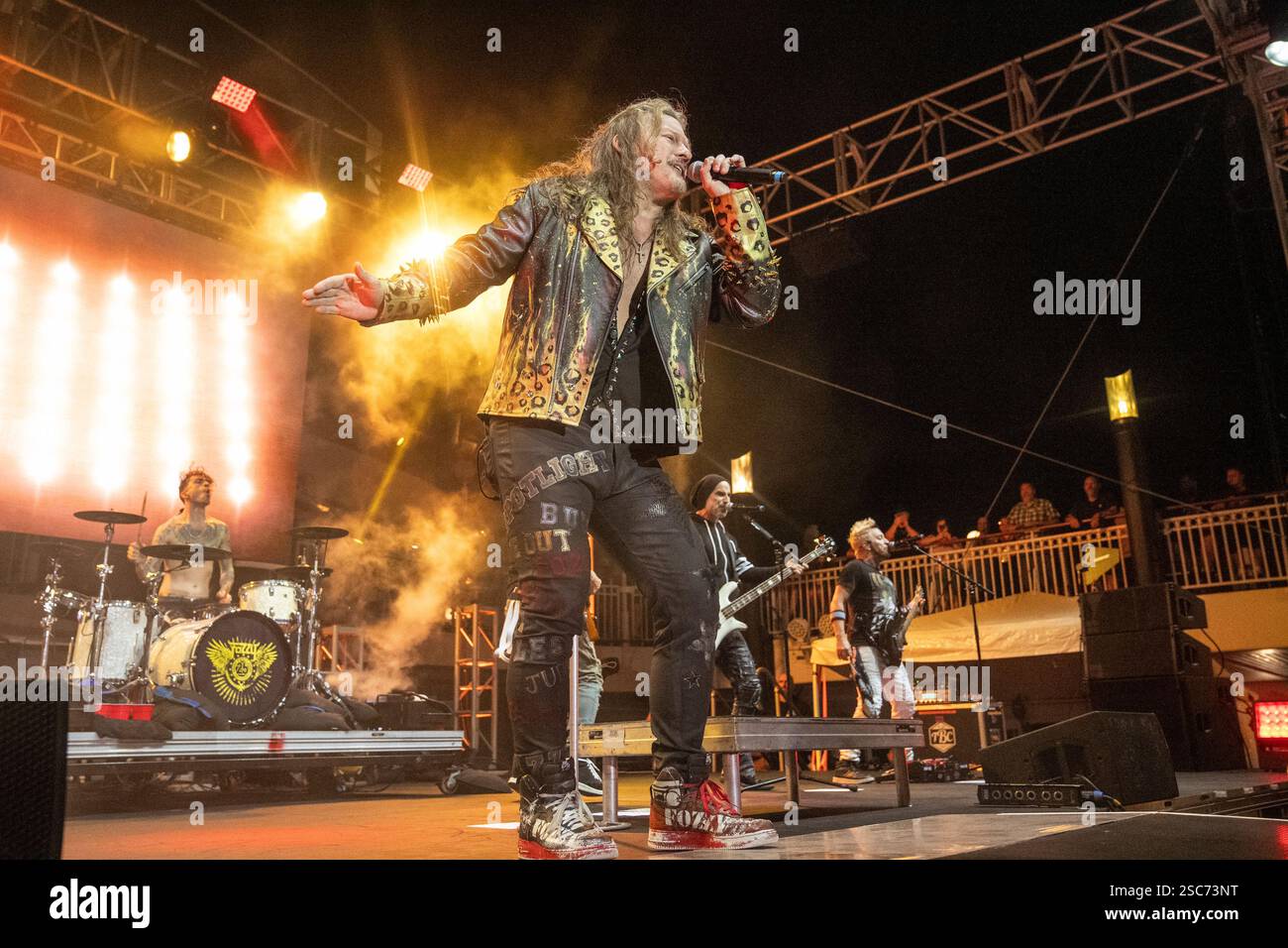 Chris Jericho of Fozzy perform during Chris Jericho's Rock 'N ...