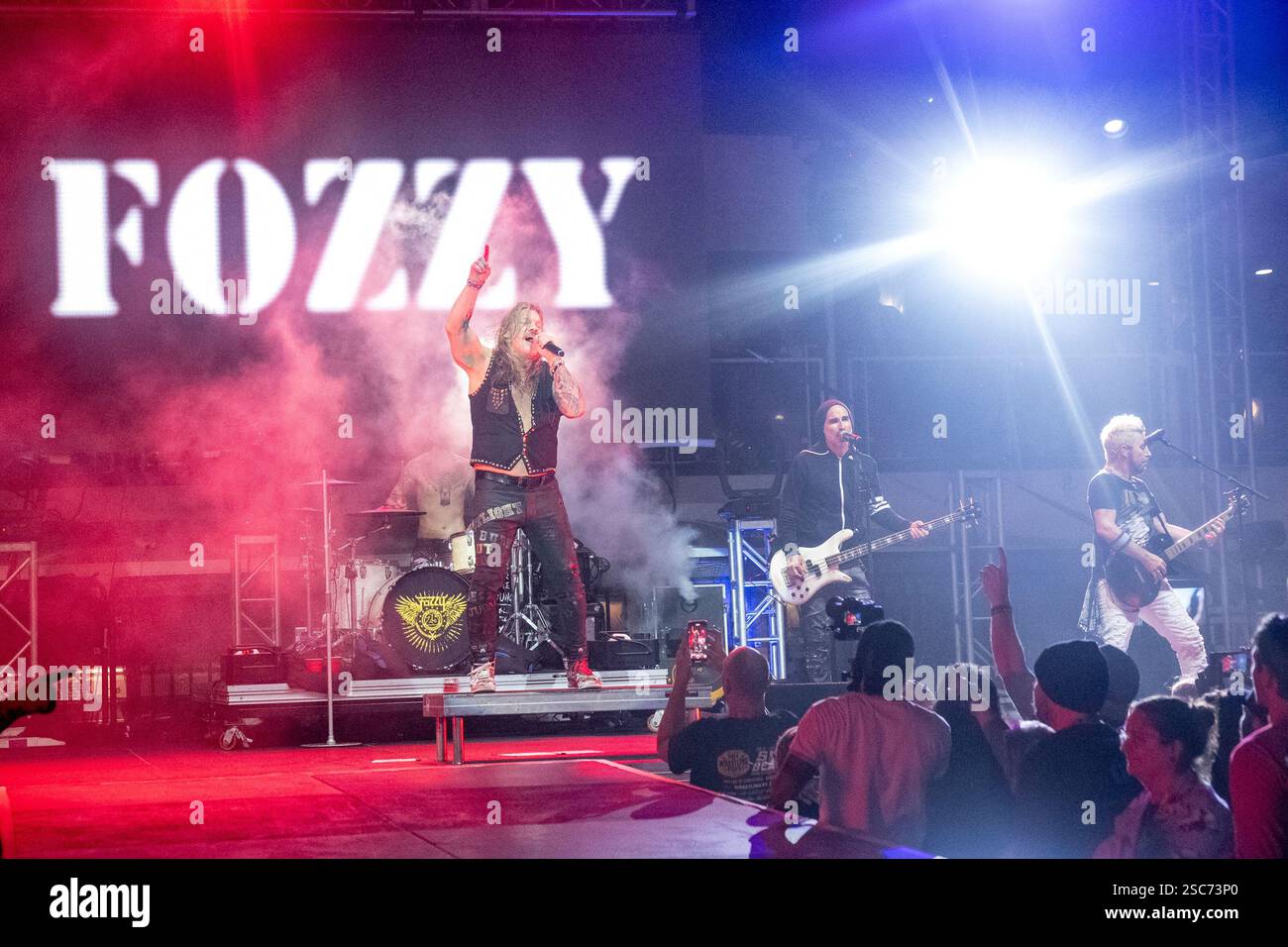 Chris Jericho of Fozzy perform during Chris Jericho's Rock 'N ...