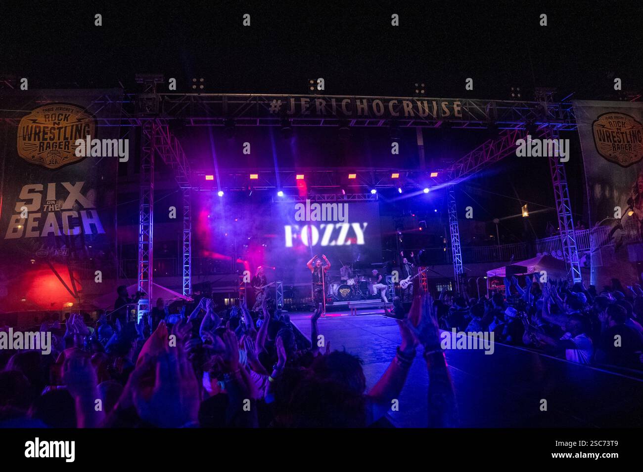 Chris Jericho of Fozzy perform during Chris Jericho's Rock 'N ...