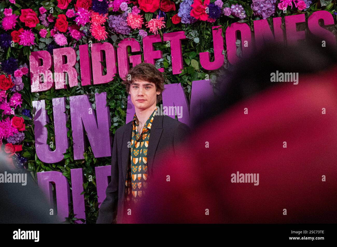 Actor Alessandro Bedetti attends the red carpet event before the ...