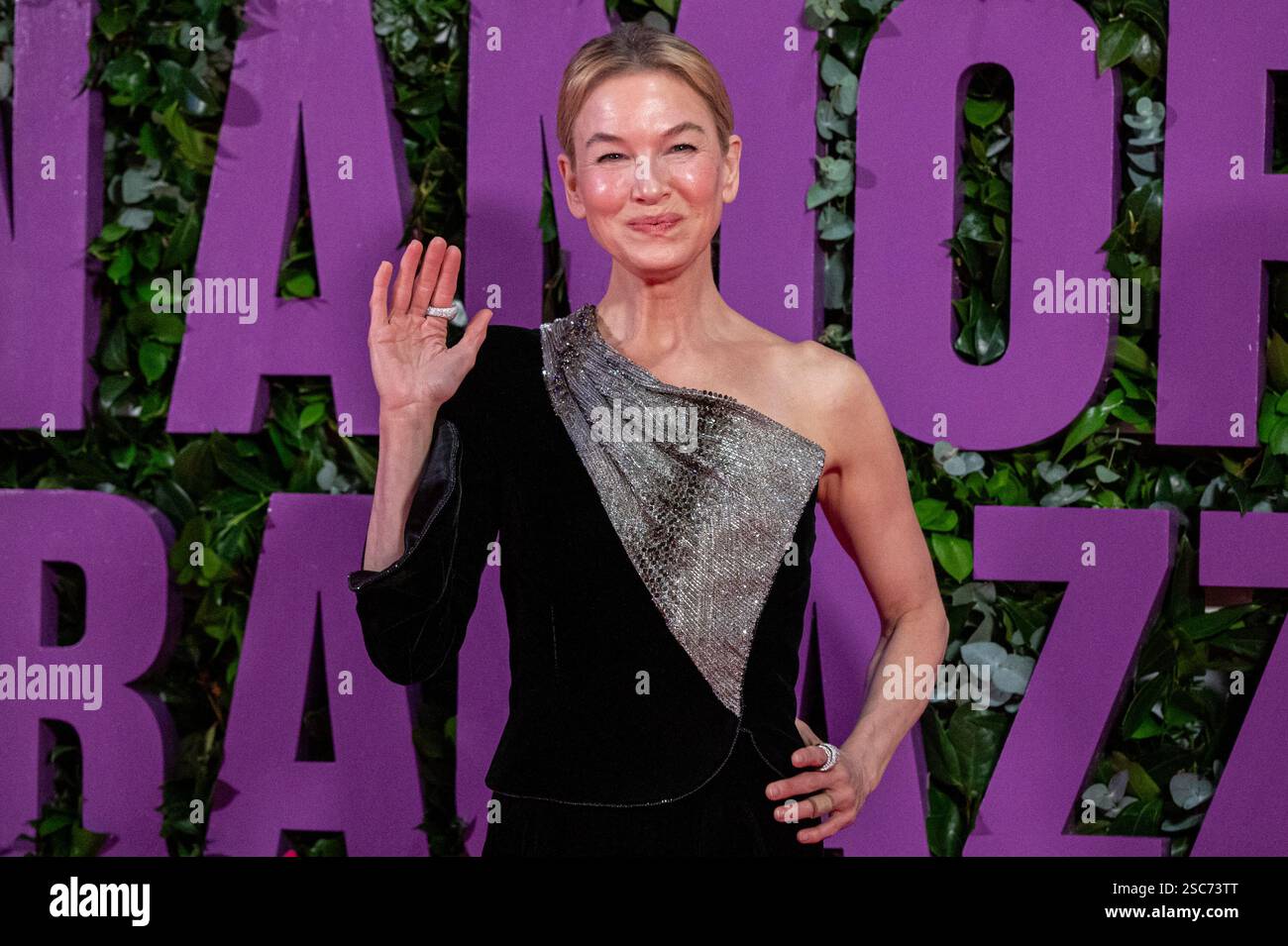 Actress Renée Zellweger attends the red carpet event before the ...