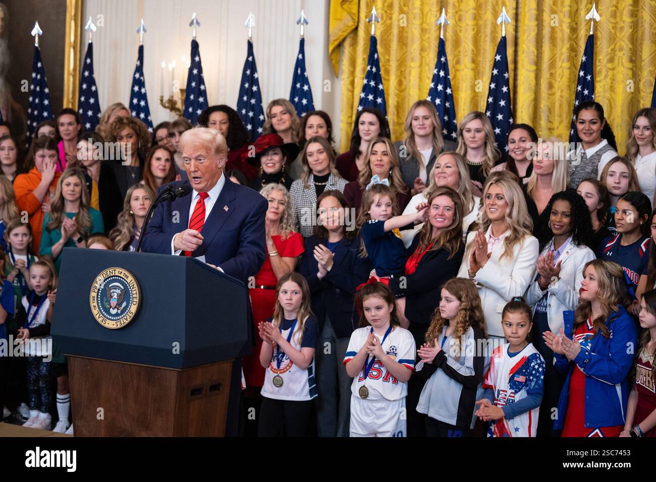 Washington, United States. 05th Feb, 2025. President Donald Trump ...
