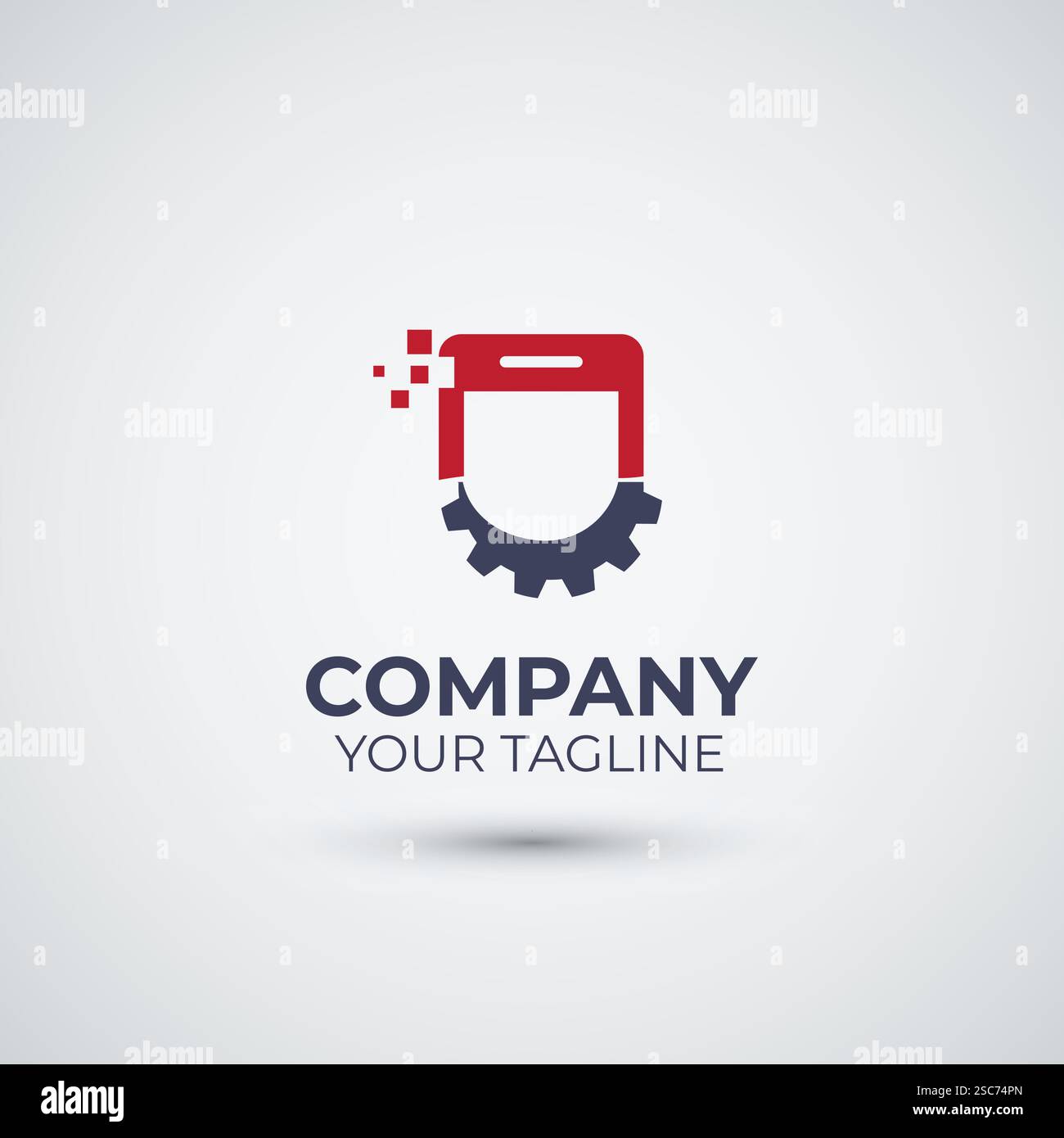 Mobile phone repair logo phone service logo hi-res stock photography ...