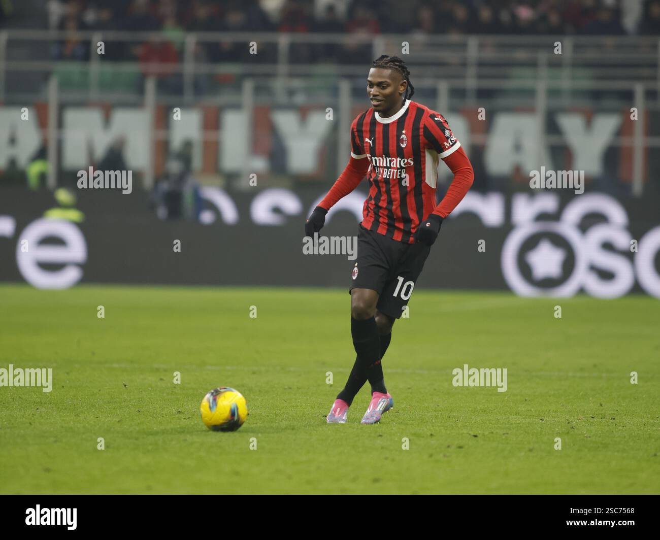 Milan, Italy. 05th Feb, 2025. Rafel Leao of AC Milan during the Coppa ...