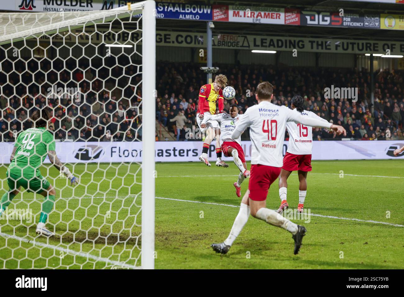 Deventer, Netherlands. 05th Feb, 2025. DEVENTER, Stadium De ...