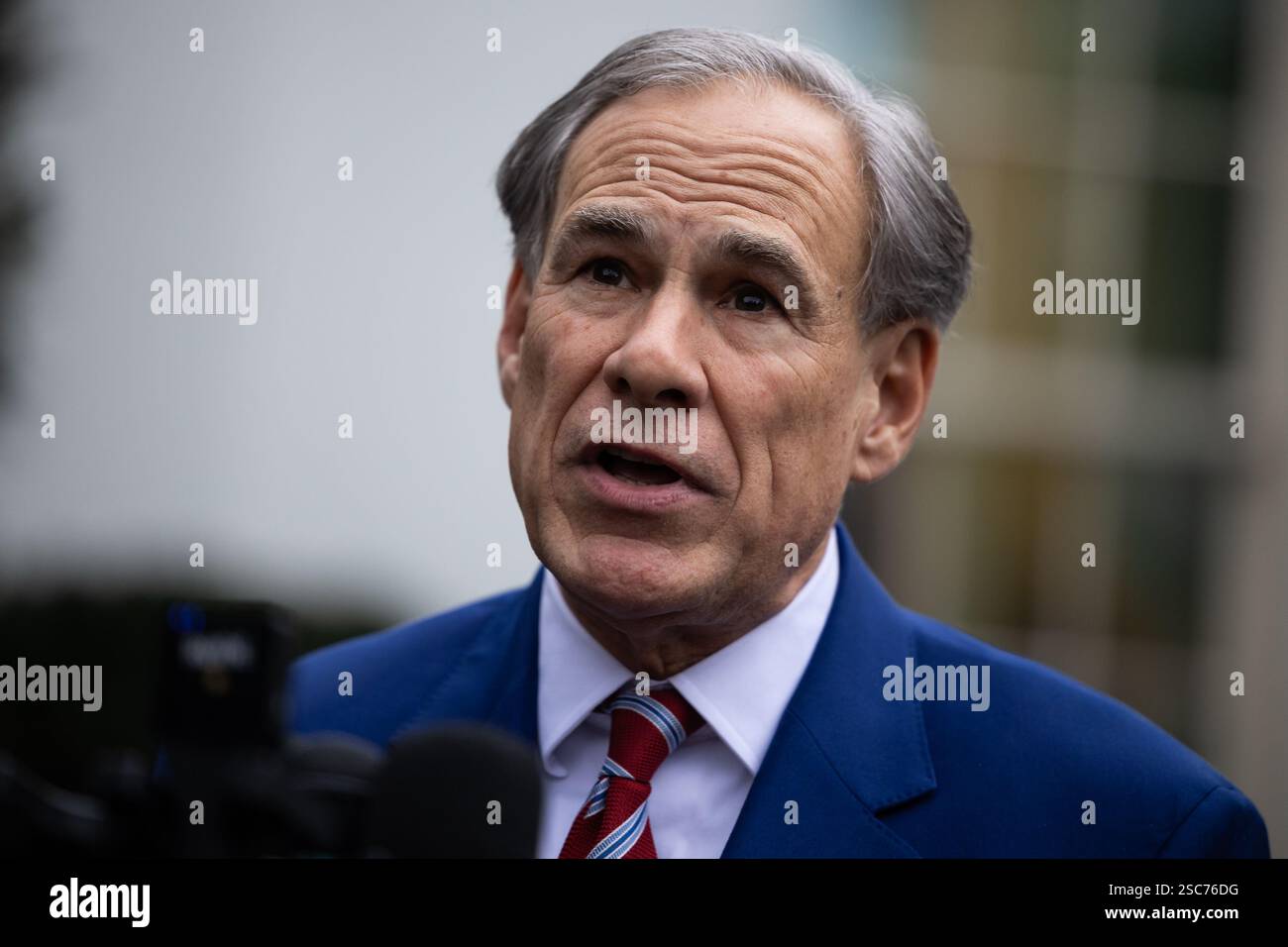 Washington, United States. 05th Feb, 2025. Texas Governor Greg Abbott ...