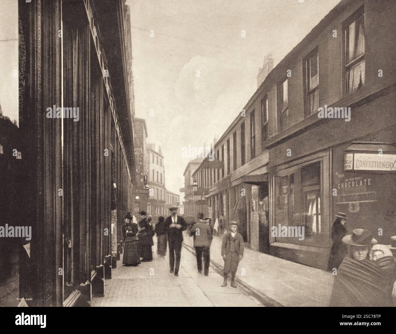 Nelson Street, City , Glasgow. Photogravure of Photograph, of streets ...