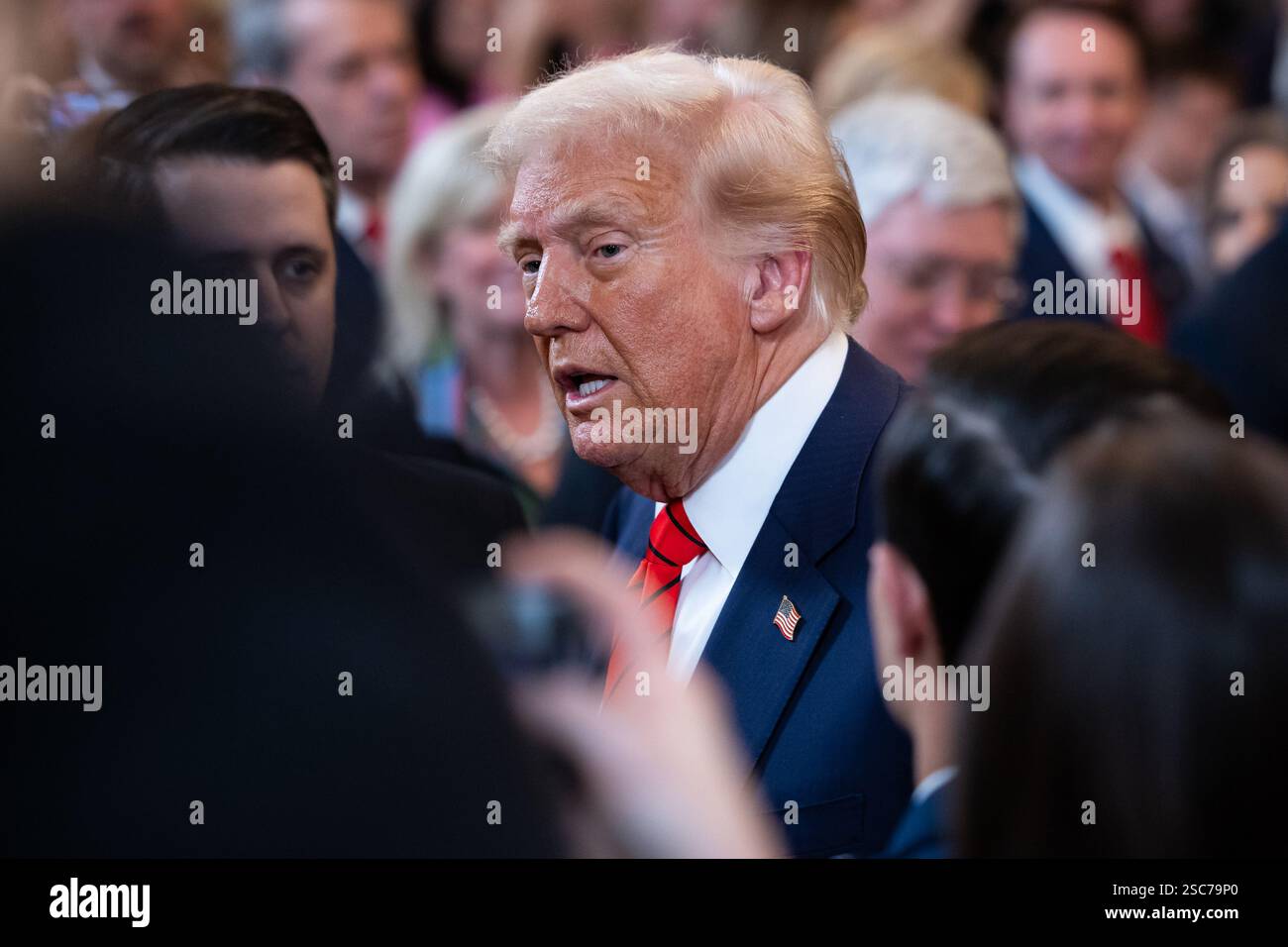 Washington, United States. 05th Feb, 2025. President Donald Trump ...