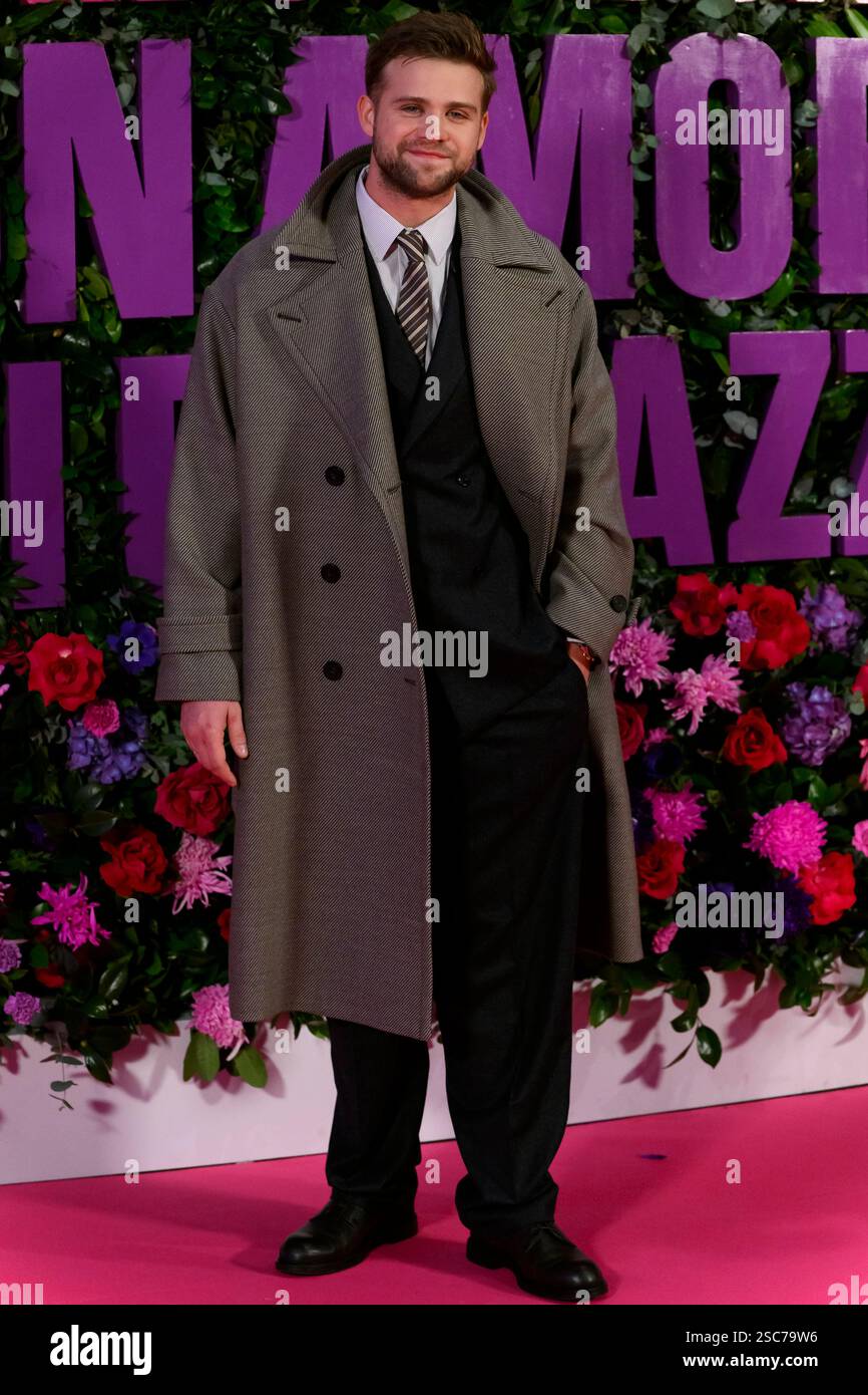 Rome, Italy. 05th Feb, 2025. Actor Leo Woodall attends the italian ...