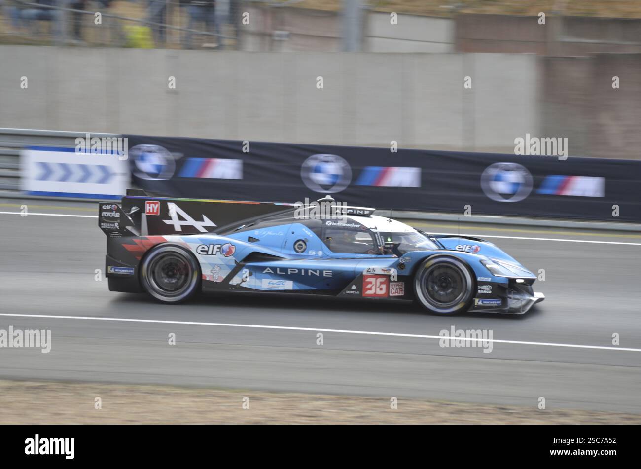 Works entered Alpine A424 LMDh Hypercar of Nicolas Lapierre, Mick ...