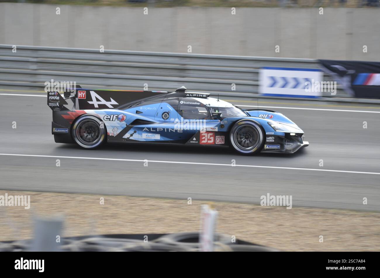 Works entered Alpine A424 LMDh Hypercar of Paul-Loup Chatin, Ferdinand ...