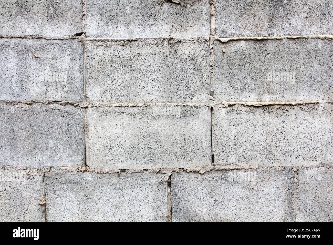 old concrete block wall background texture Stock Photo - Alamy