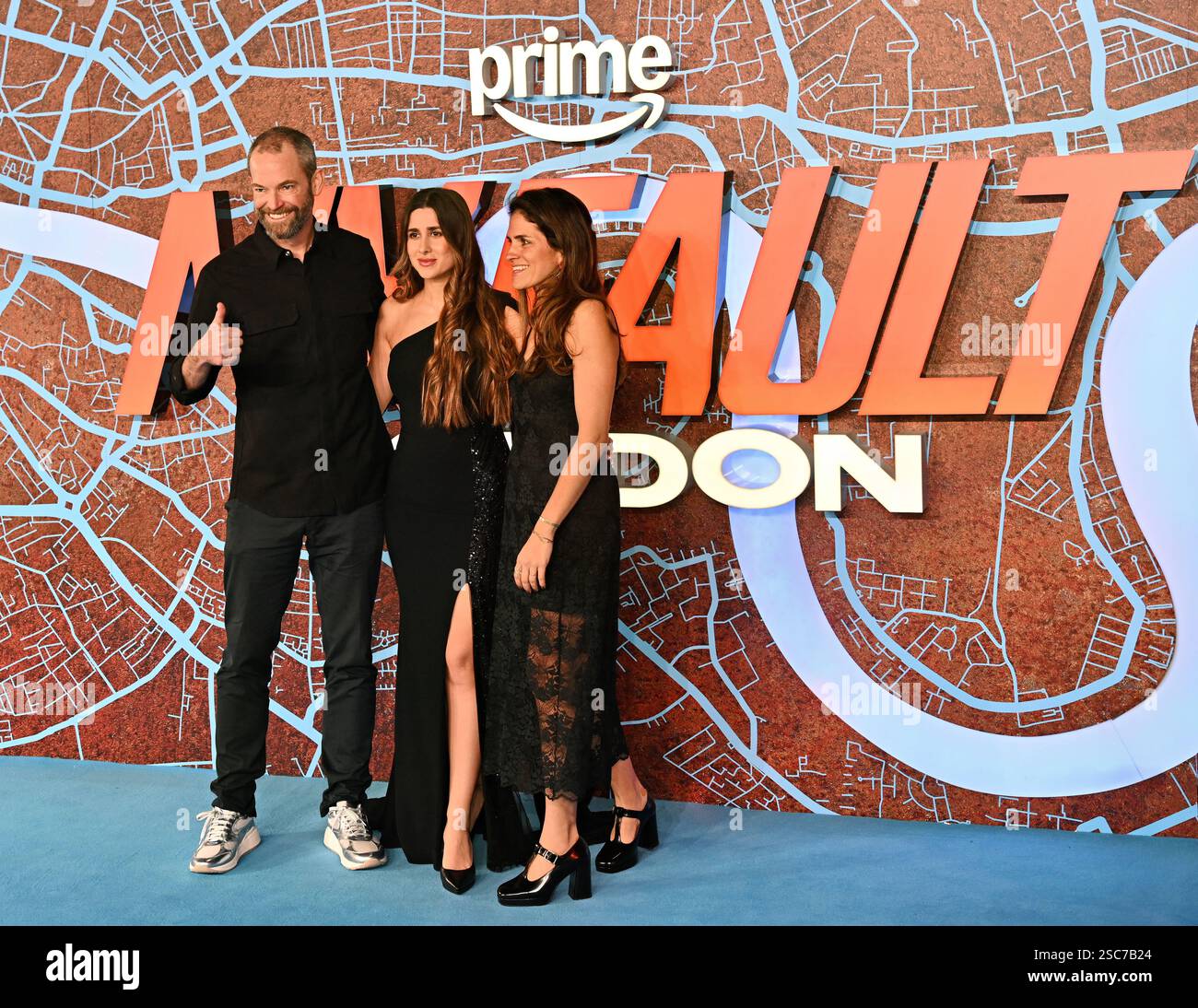LONDON, ENGLAND: 5th February 2025: James Ferrell, Mercedes Ron, Tara Erer attends the UK ...
