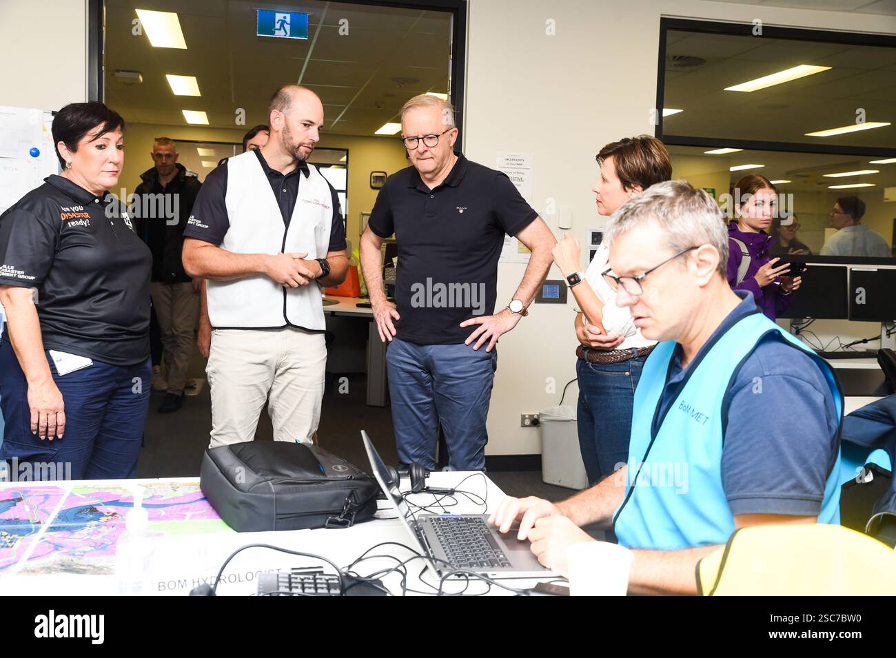 Townsville, Australia. 06th Feb, 2025. Prime Minister Anthony Albanese ...