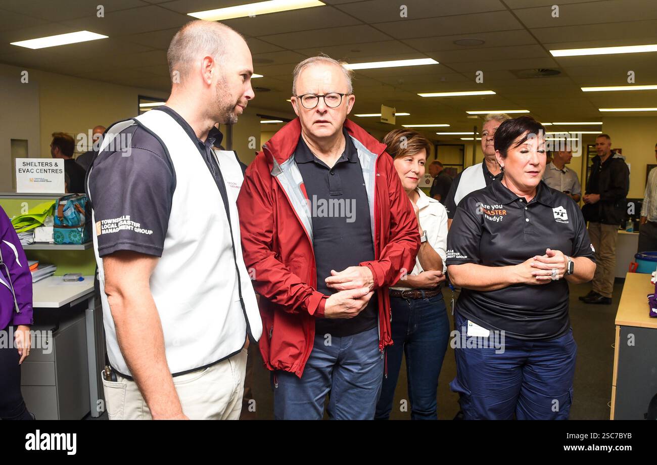Townsville, Australia. 06th Feb, 2025. Prime Minister Anthony Albanese ...