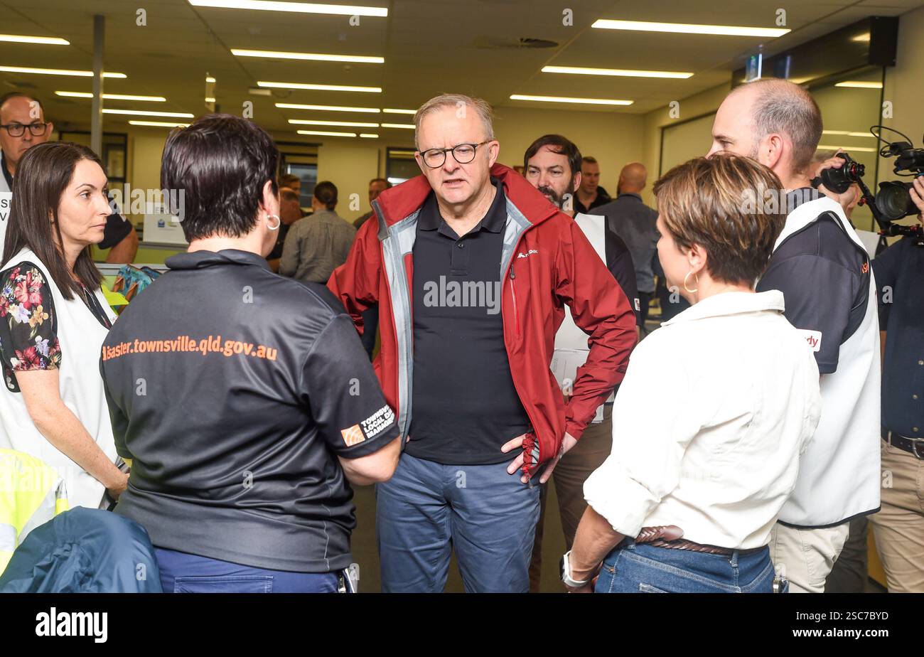 Townsville, Australia. 06th Feb, 2025. Prime Minister Anthony Albanese ...