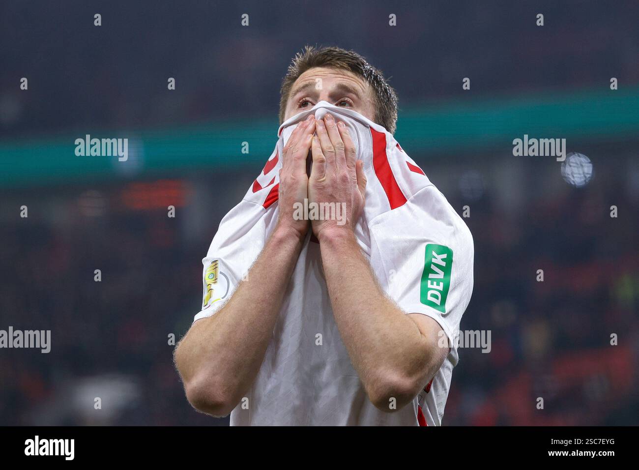 Leverkusen, Deutschland. 05th Feb, 2025. 05.02.2025, Viertelfinale im DFB-Pokal zwischen Bayer ...