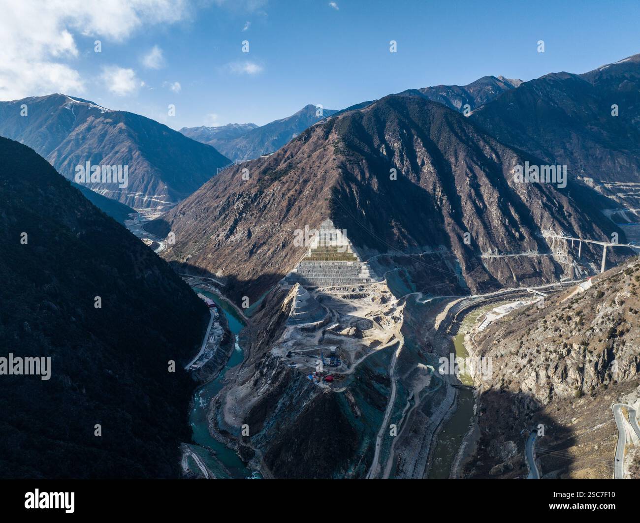 ABA, CHINA - FEBRUARY 1, 2025 - Photo taken on Feb 1, 2025 shows the ...