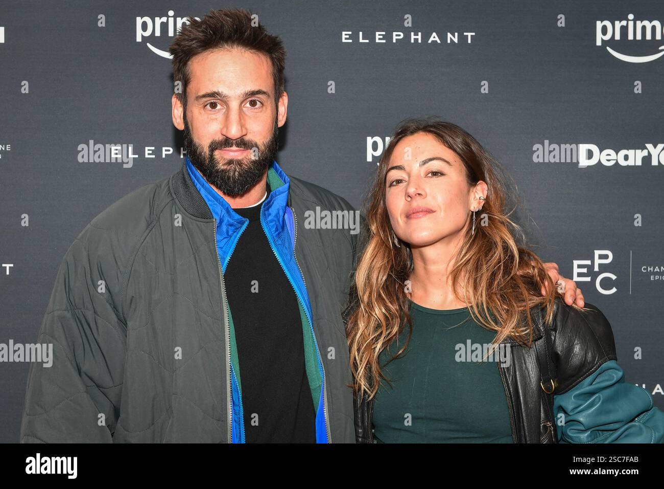 Paris, France. 05th Feb, 2025. French actor Guillaume Labbe poses with ...