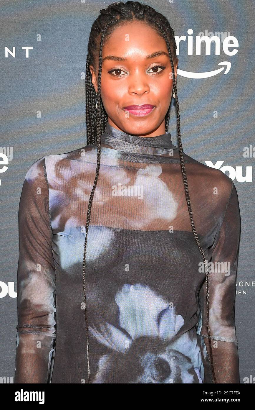 Paris, France. 05th Feb, 2025. French actress Vanessa Misse poses for a ...