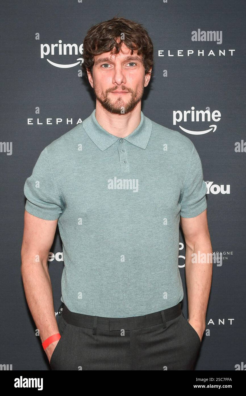 French actor Lionel Erdogan poses for a photo-call for the series Dear ...