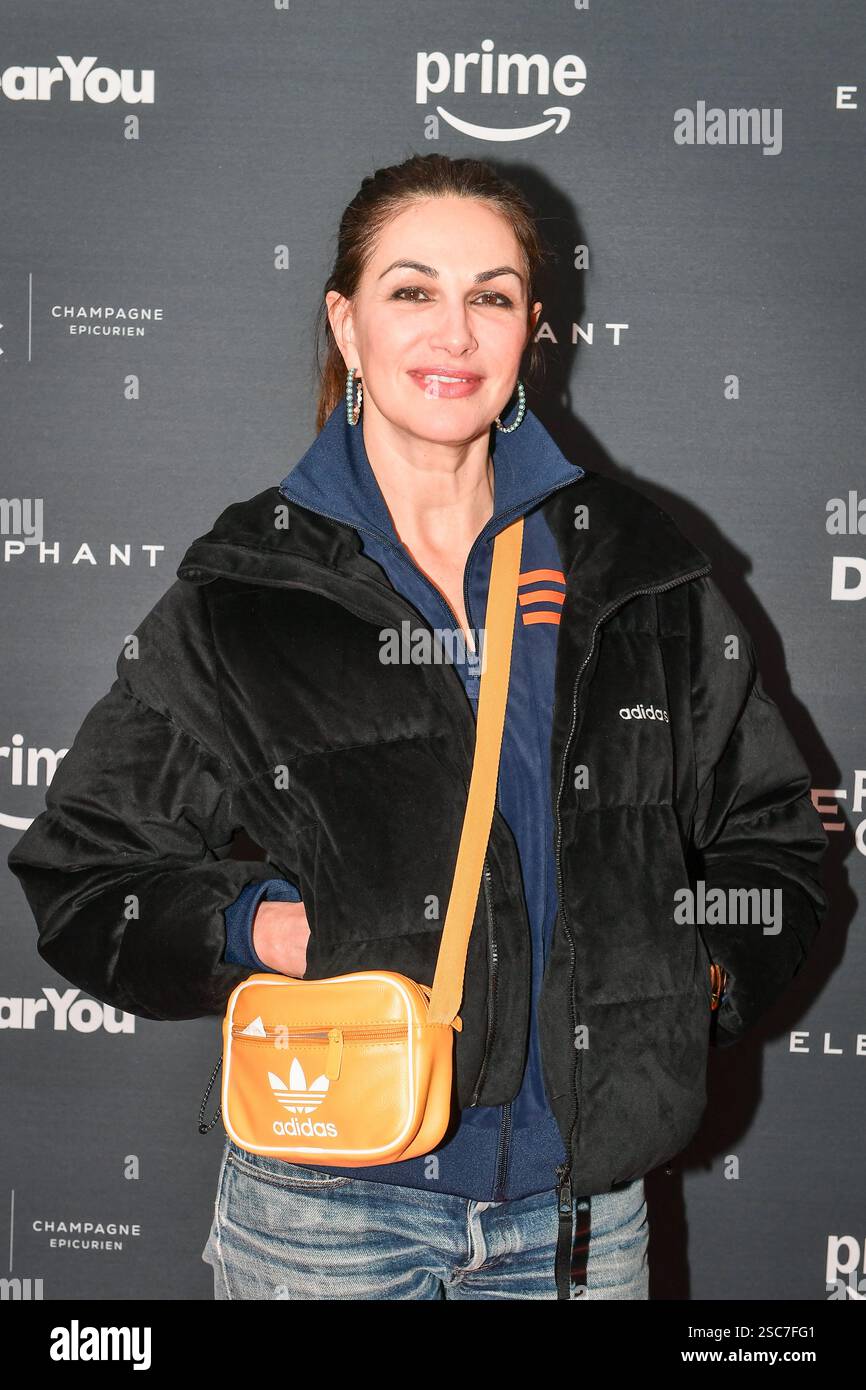 Belgian actress and singer Helena Noguerra poses for a photo-call for ...