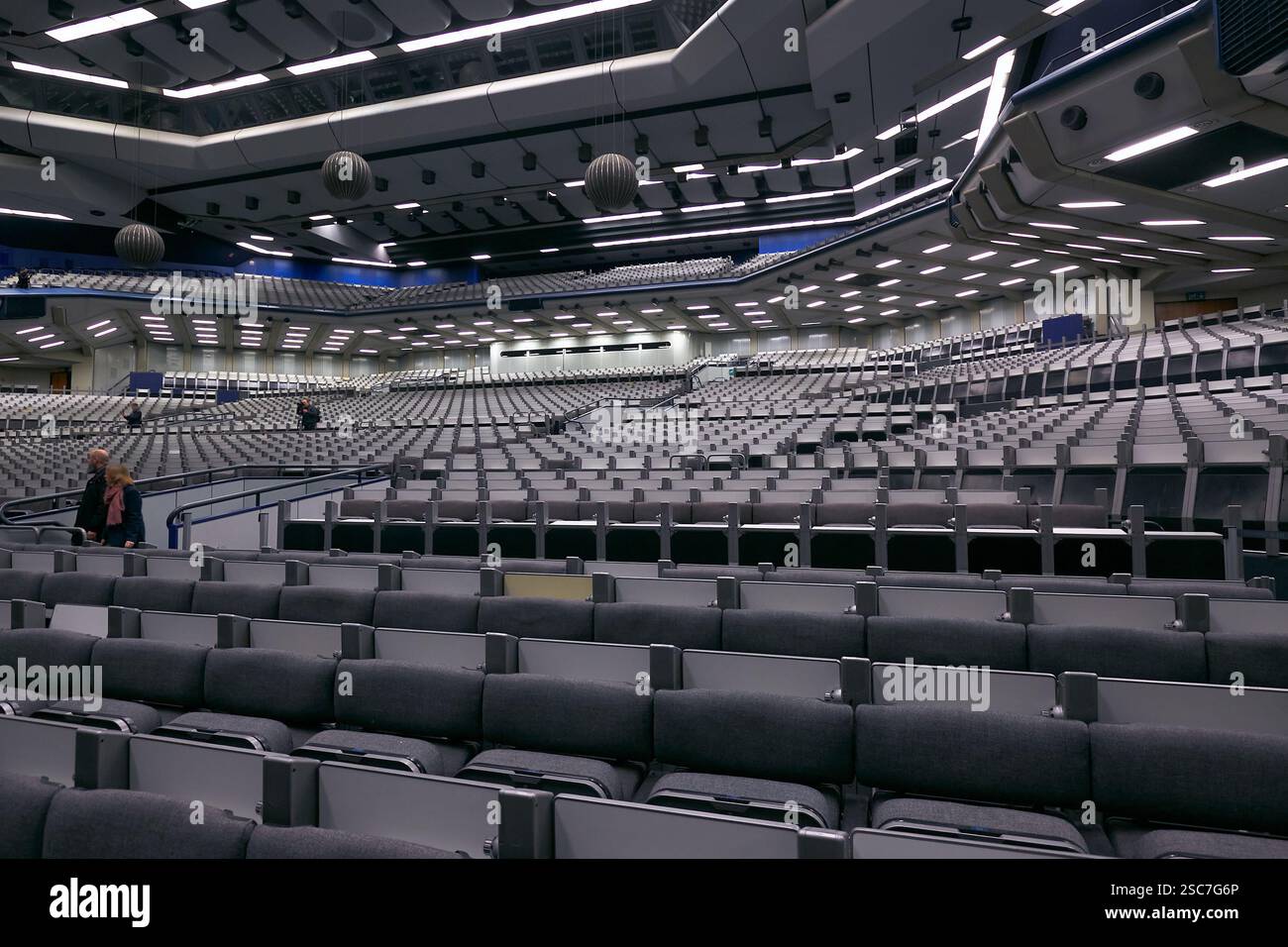 25.11.2024, Germany, Berlin, Berlin - View of Hall 1 of the ICC. The ...