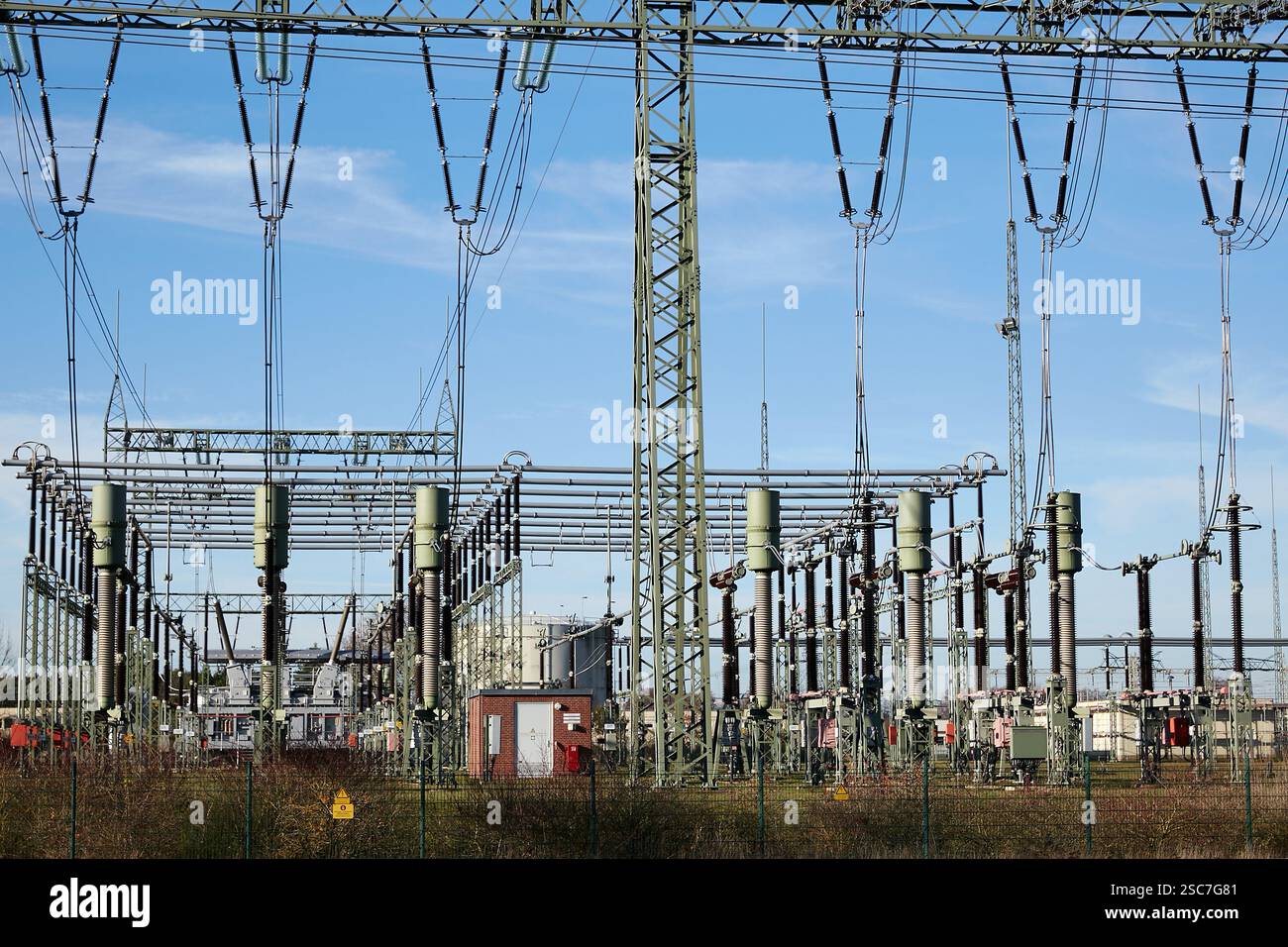30.11.2024, Germany, Brandenburg, Maerkisch-Wilmersdorf - View of the ...