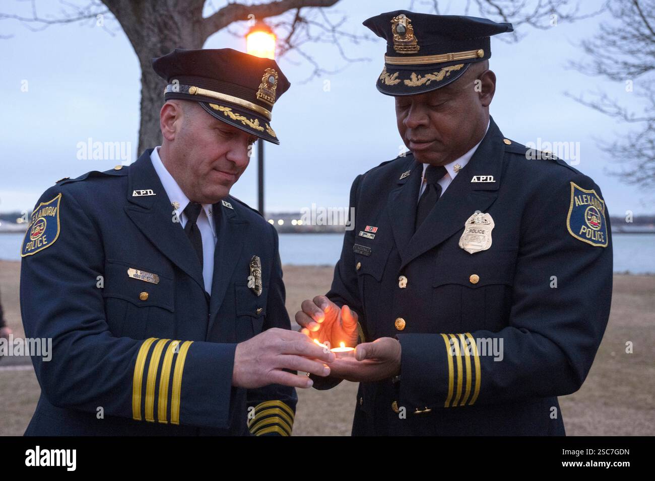 Assistant Police Chief for the City of Alexandria Easton McDonald ...