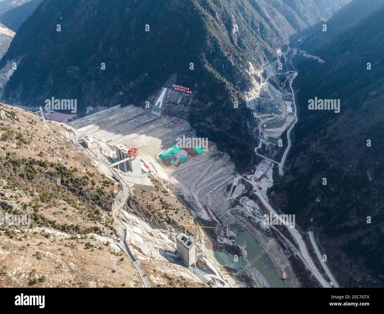 Aba, China. 06th Feb, 2025. ABA, CHINA - FEBRUARY 1, 2025 - Photo taken ...